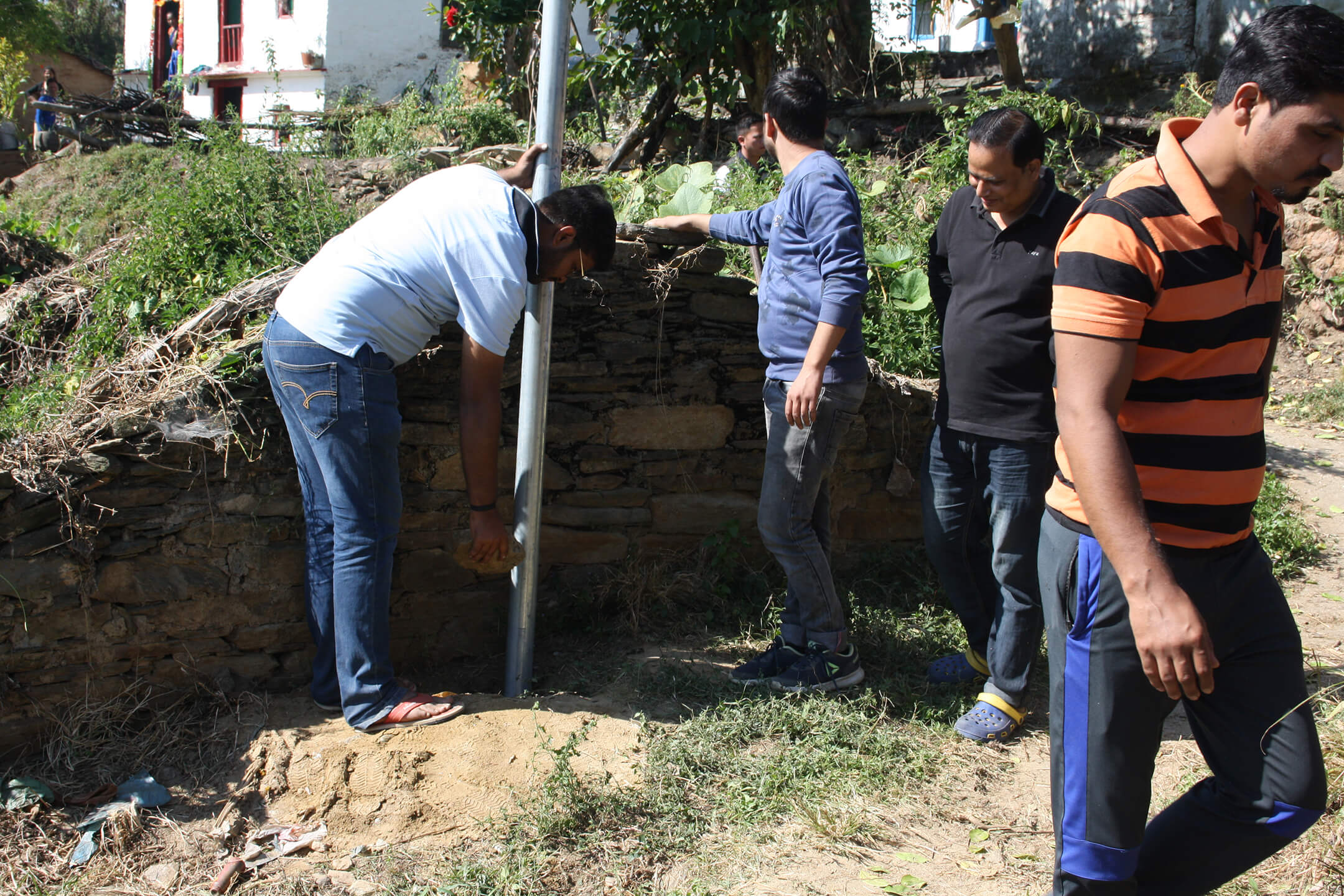 Solar Light Installation - Devtara Foundation