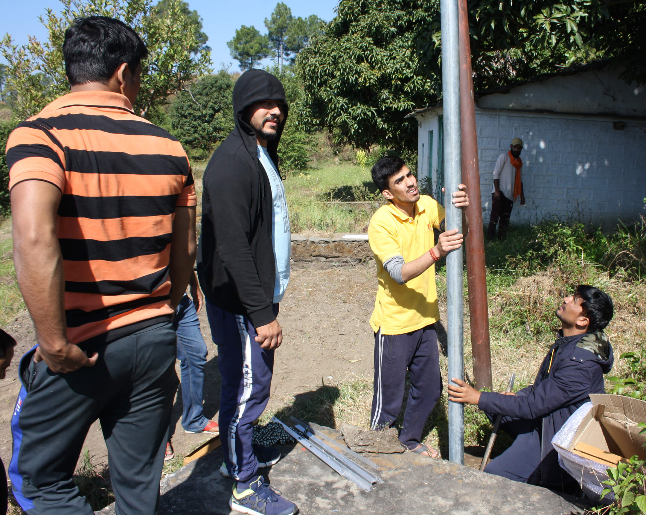 Solar Light Installation - Devtara Foundation