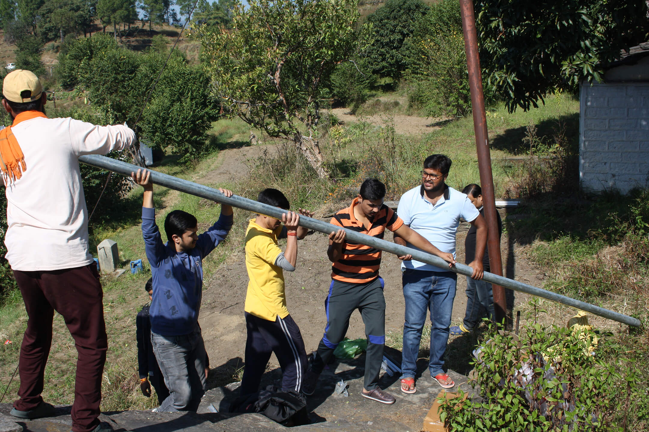 Solar Light Installation - Devtara Foundation