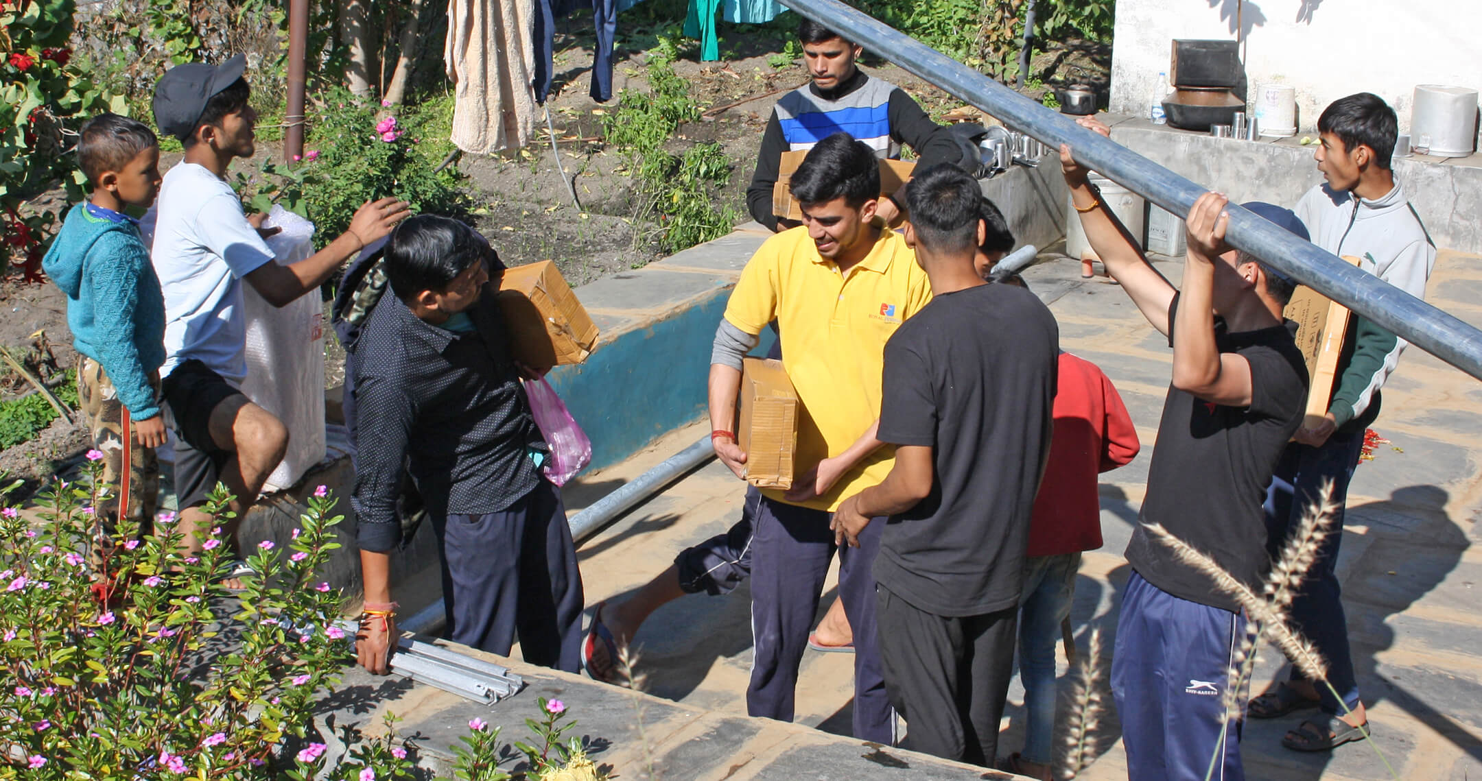 Solar Light Installation - Devtara Foundation